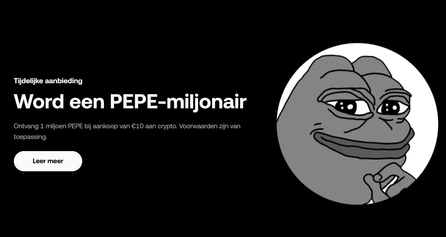 Claim nu 1 miljoen PEPE-tokens – gratis bij inschrijving op OKX!