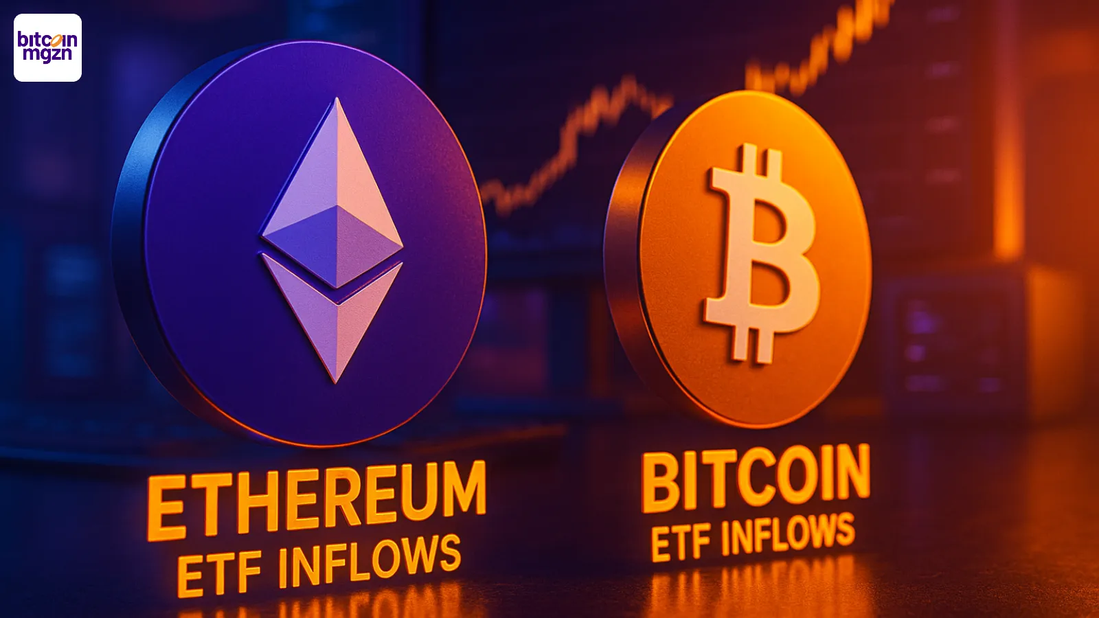 Bitcoin & Ethereum ETF’s trekken $200 miljoen aan nieuw kapitaal