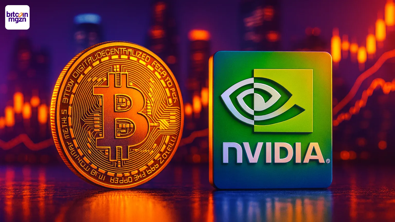 Het Nvidia rapport van vanavond zet Bitcoin markt op scherp