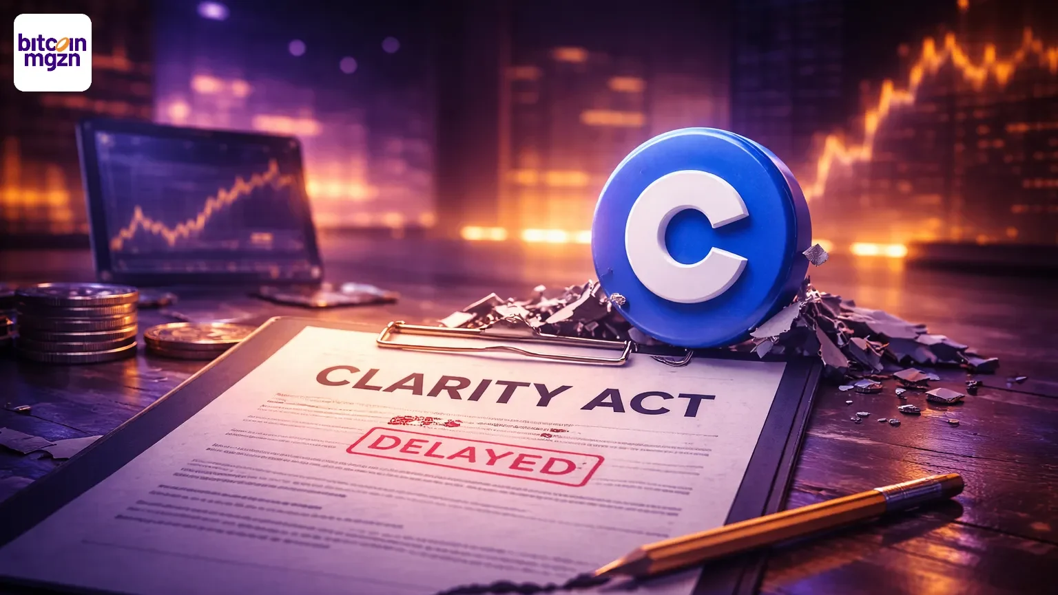 Clarity Act opnieuw uitgesteld - wat gaat crypto doen vandaag?